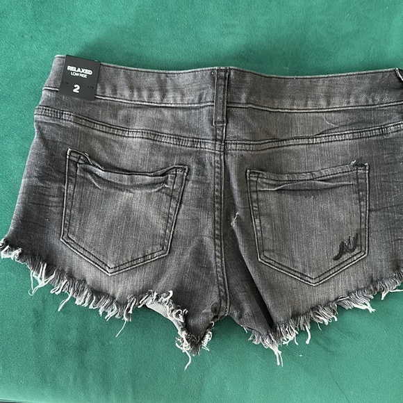 Express | Shorts | Express Black Denim Cut Off Shorts | Poshmark